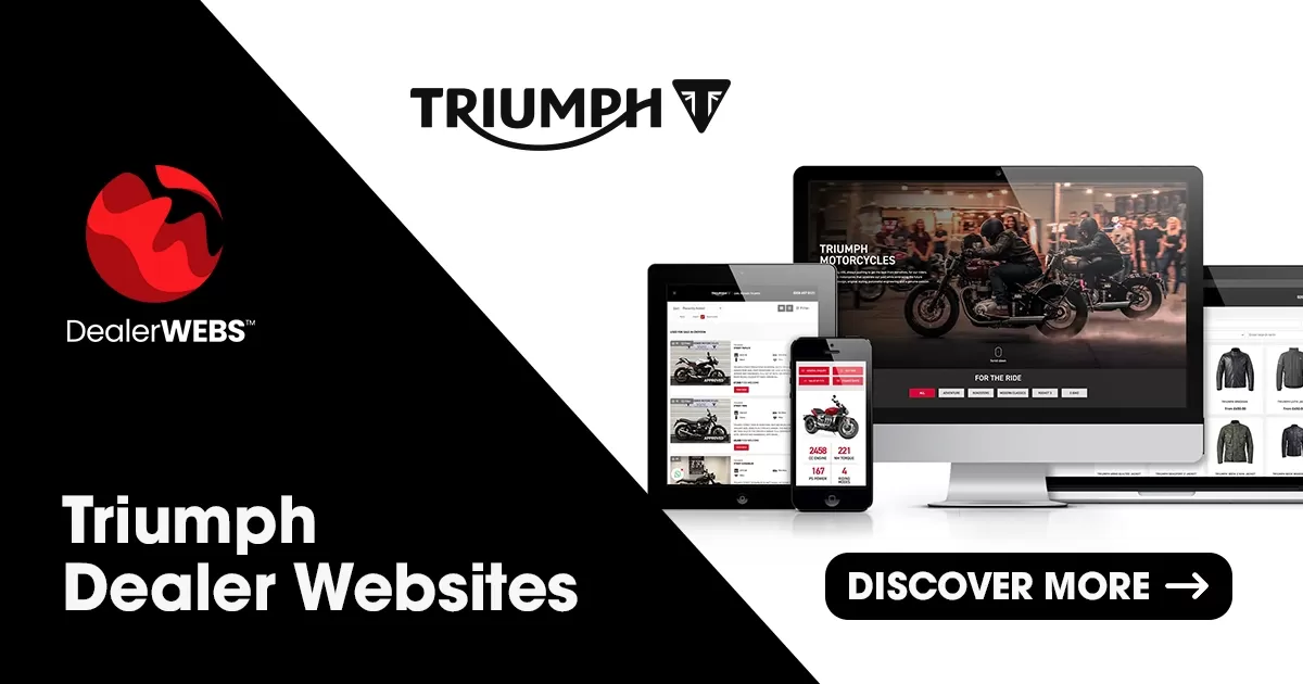 Triumph Approved Dealer Website Solutions | Websites for Triumph Dealers