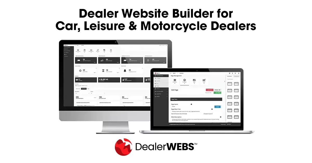 Dealer Website Builder | Web Builder for Car, Leisure Vehicle and ...